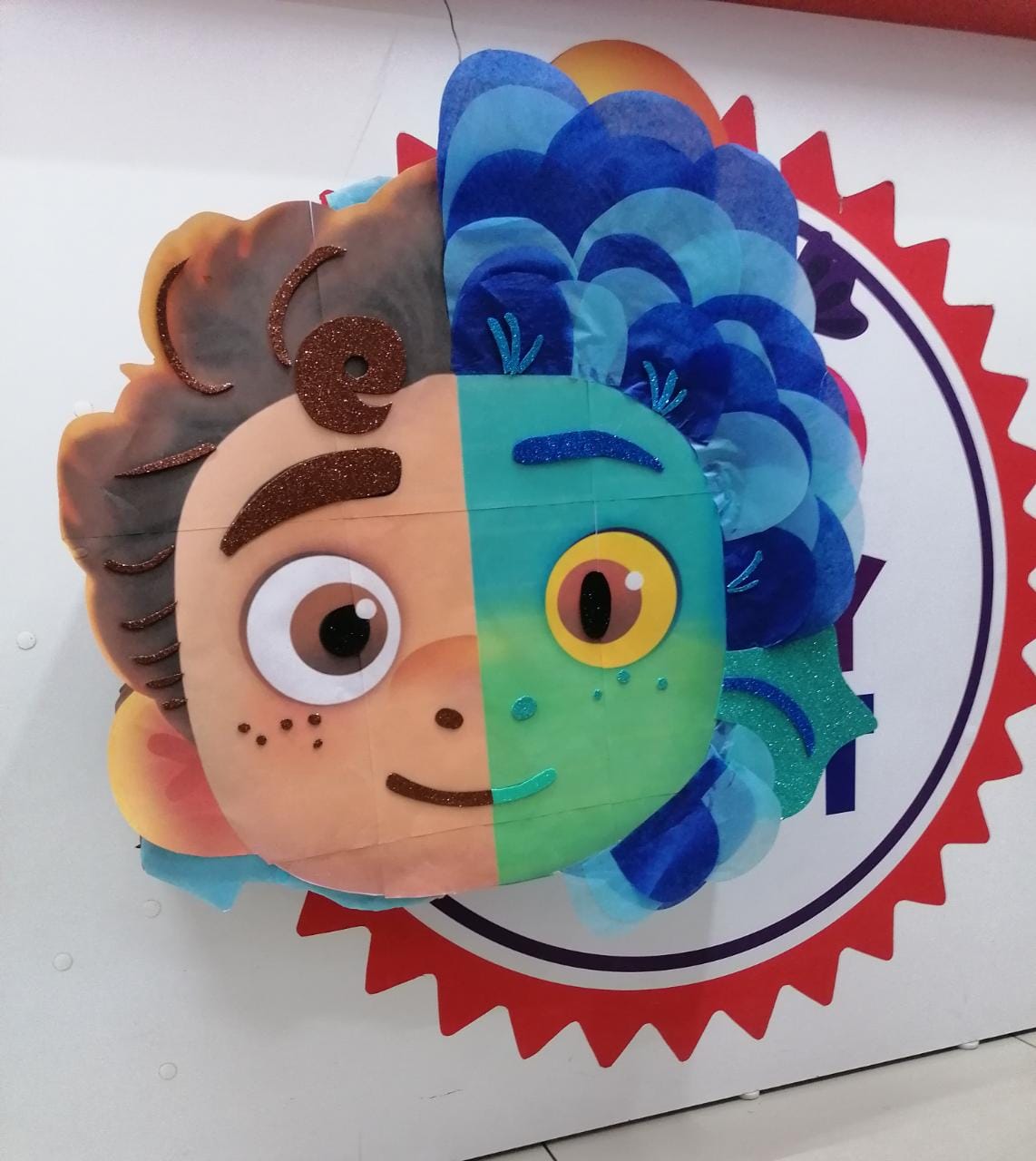 Piñata Luca Cabeza mediana - CANDY DEPOT