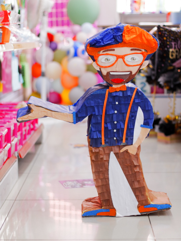 Piñata Blippi Mediana - CANDY DEPOT