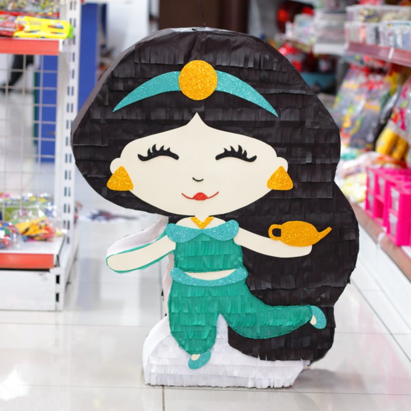 Piñata Princesa Jasmín, Jasmine, Jazmín pequeña - CANDY DEPOT